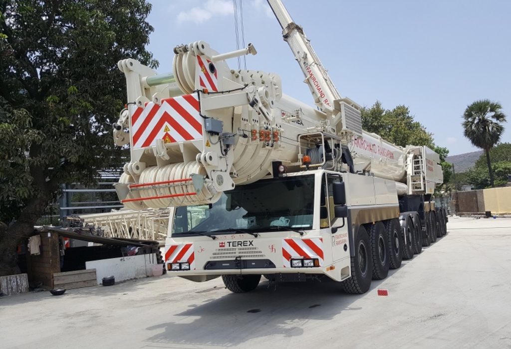 STEEL CARRIERS ACQUISTA UNA TEREX AC 700 ALL TERRAIN - Sollevare
