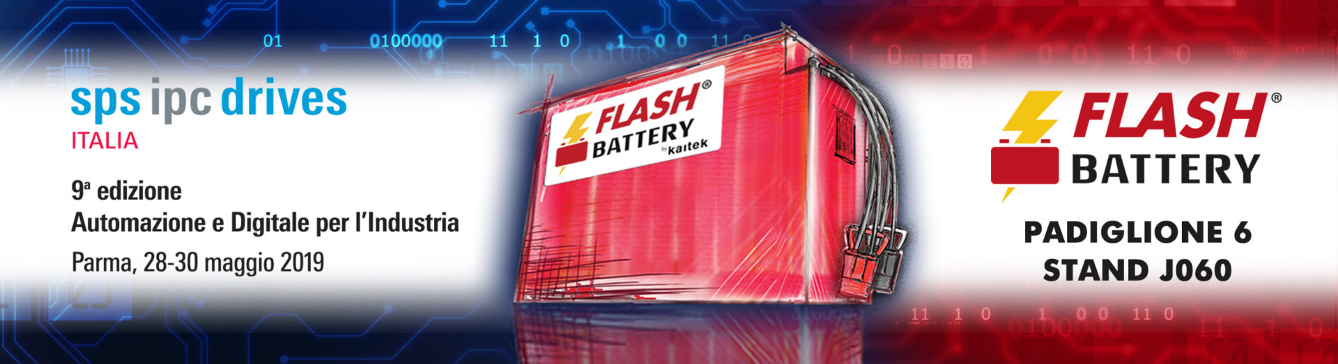 FLASH BATTERY PRESENTA LE SUE NOVITA' ALL'SPS DI PARMA - Sollevare