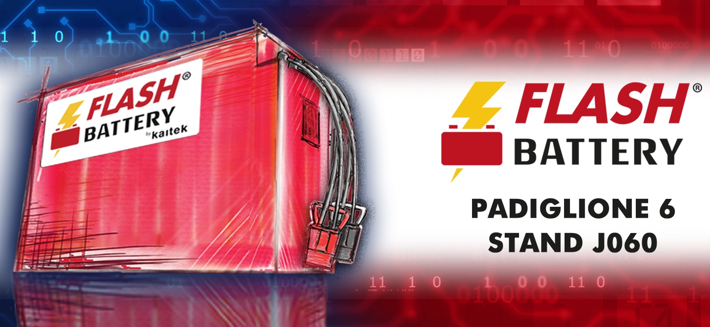 FLASH BATTERY PRESENTA LE SUE NOVITA' ALL'SPS DI PARMA - Sollevare