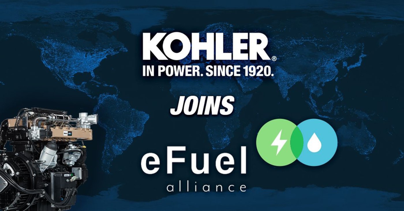 Kohler entra nella eFuel Alliance - Sollevare
