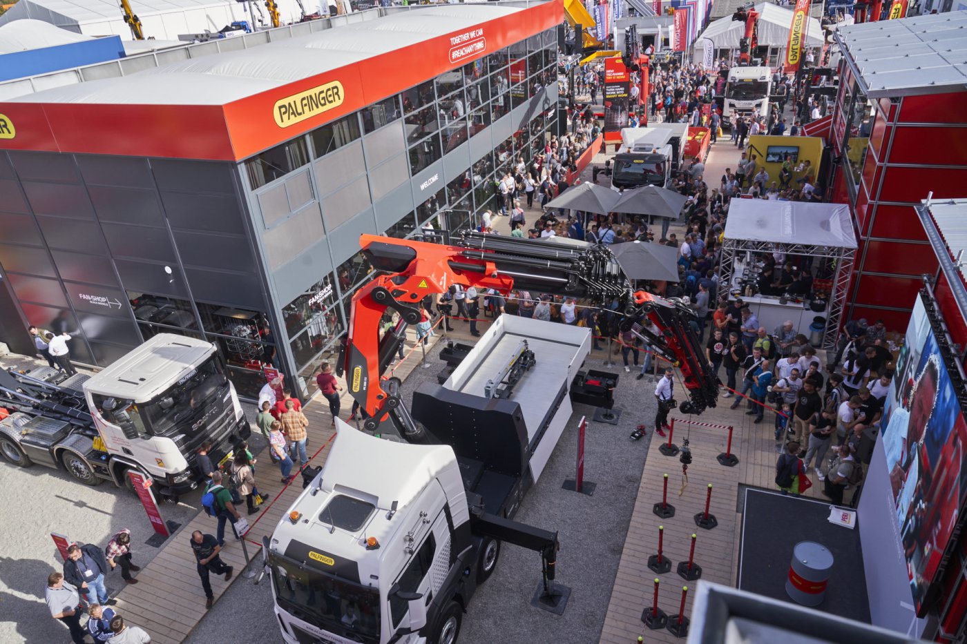 Tutto il valore techno-connettivo di Palfinger al Bauma 2022 - Sollevare