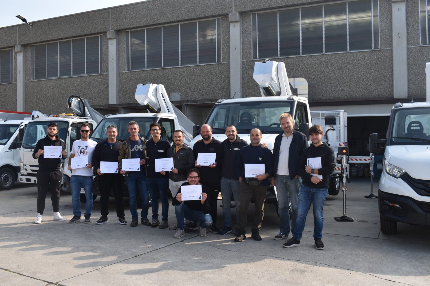 Trio Multitel Pagliero per Venpa 3 - Sollevare