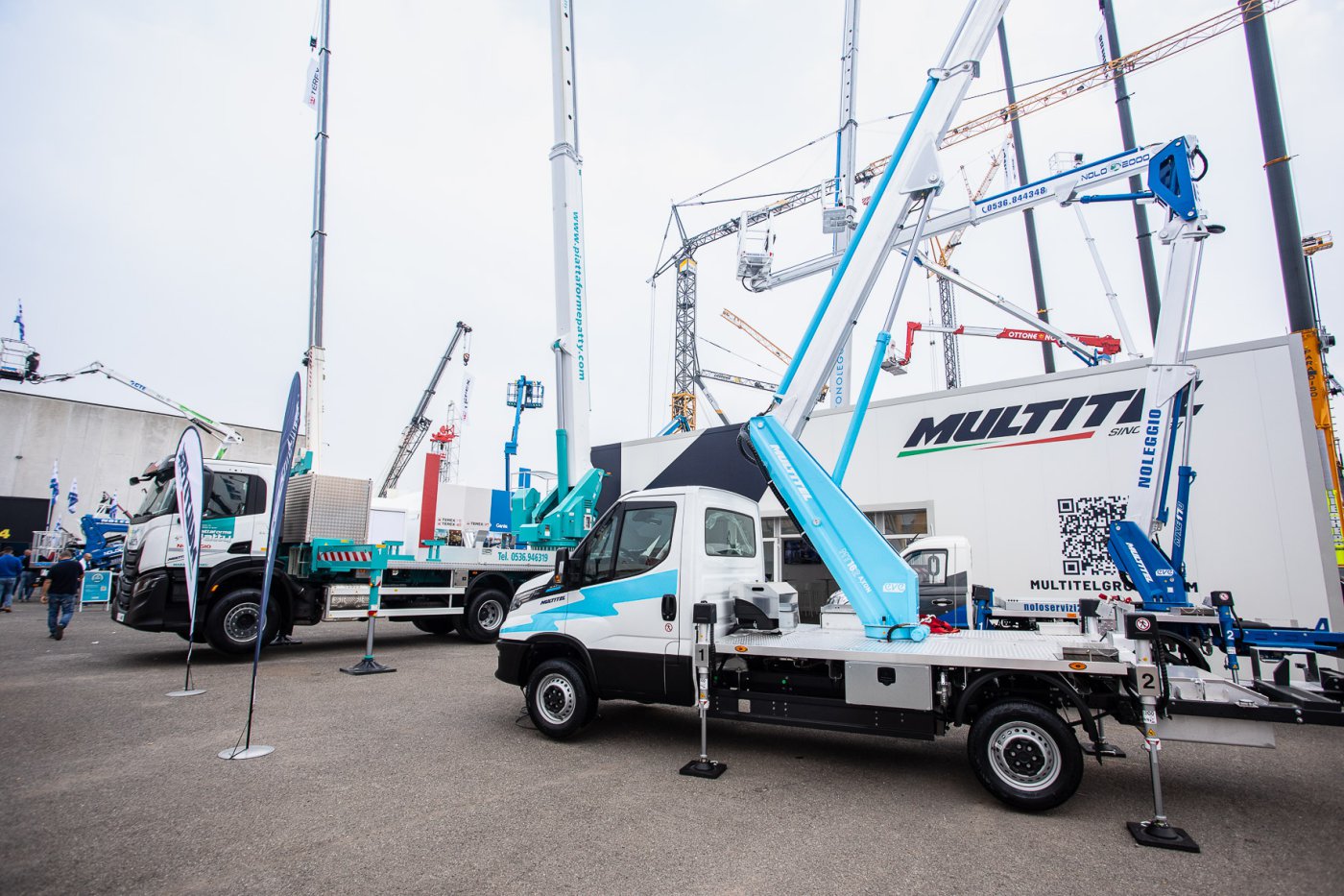 MT 162 AXON, “reginetta” del GIS 2023 di Multitel Pagliero - Sollevare