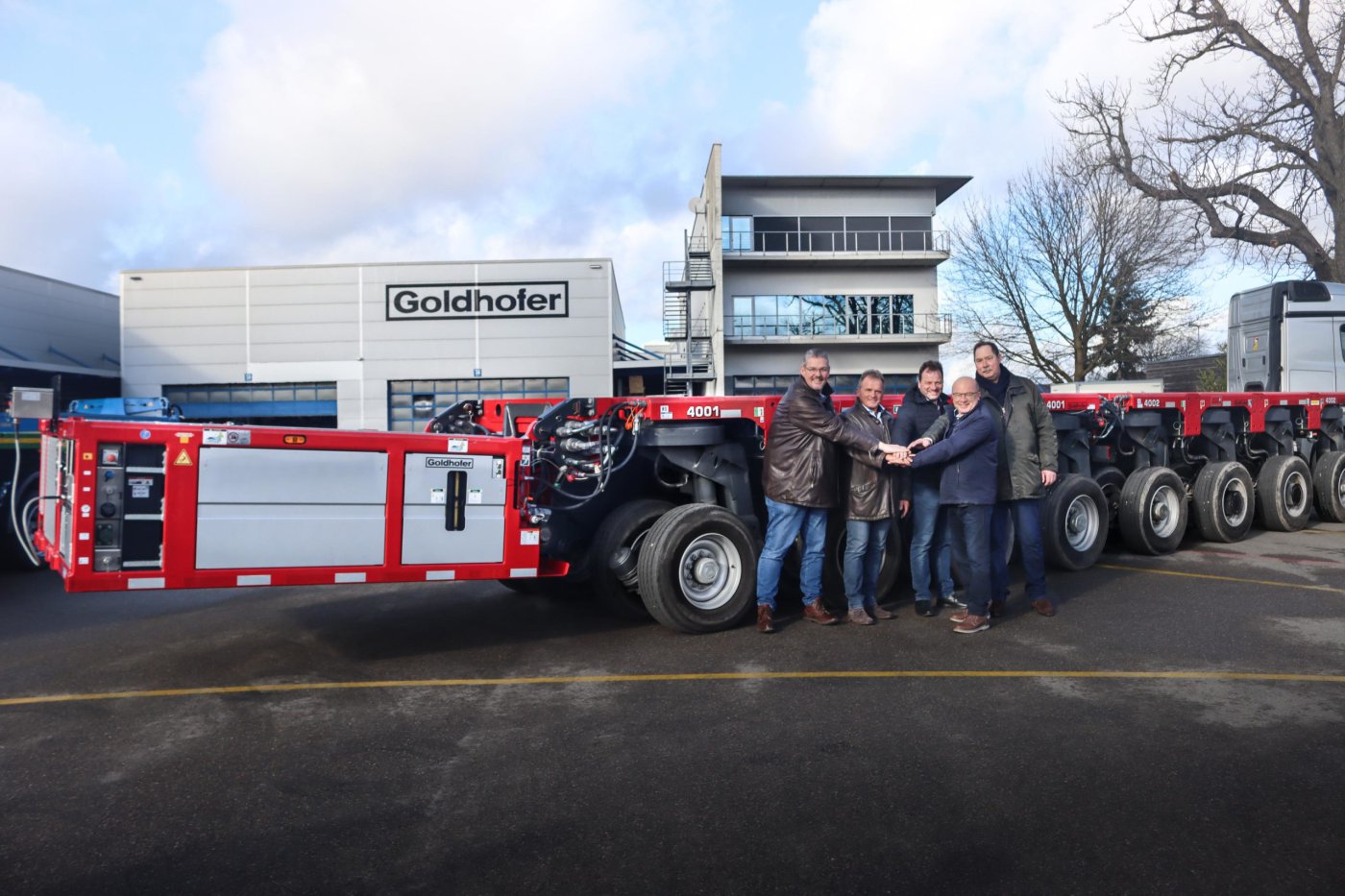 Goldhofer porta al vertice la flotta di Kahl - Sollevare