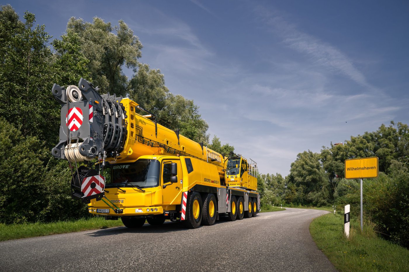 Grove aggiorna la multistrada GMK6400-1 con il modello GMK6450-1 ...