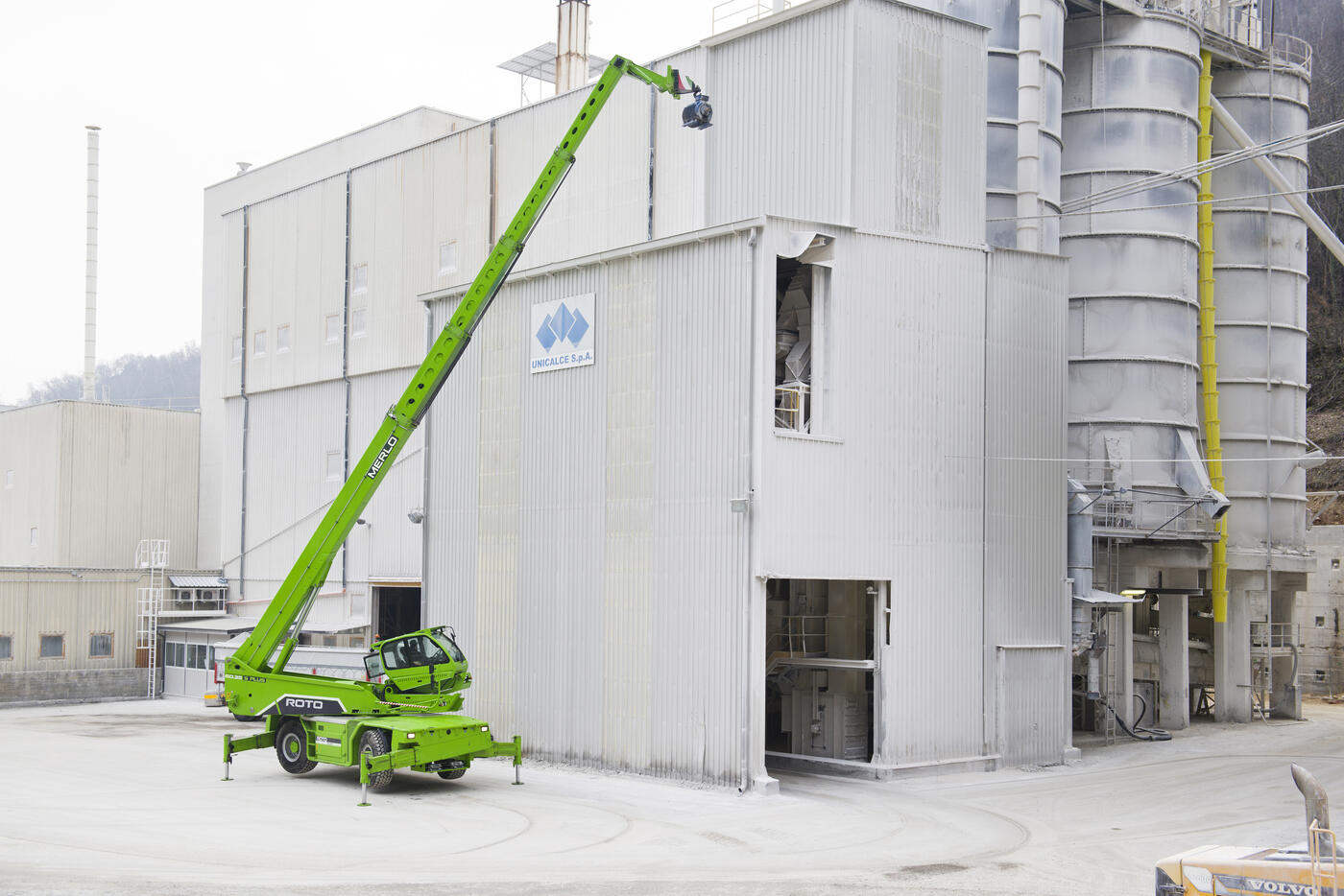 Al Bauma, il "green carpet" della nuova gamma Roto di Merlo - Sollevare