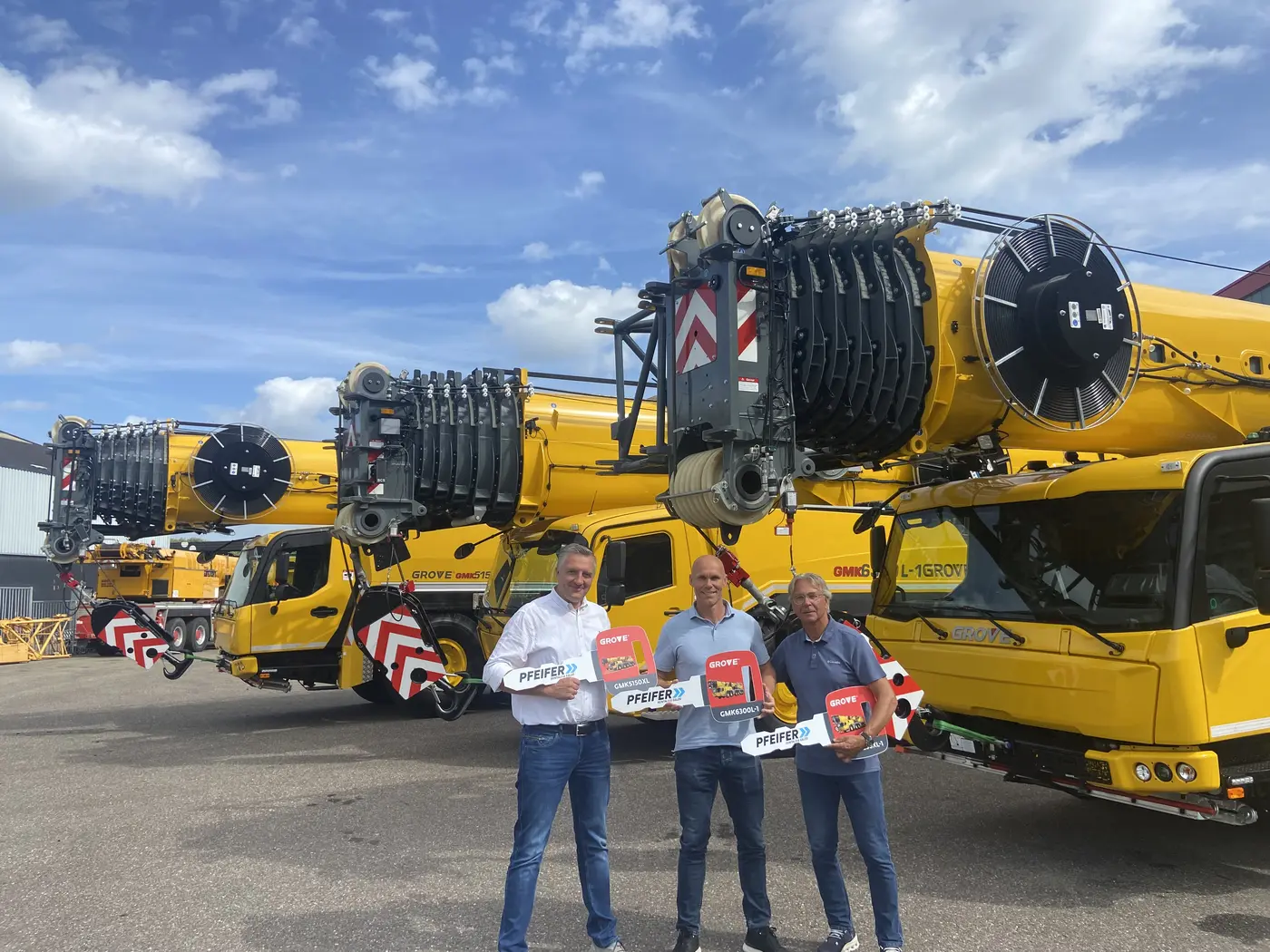 Pfeifer Rentals BV sceglie Grove per il noleggio a lungo termine ...