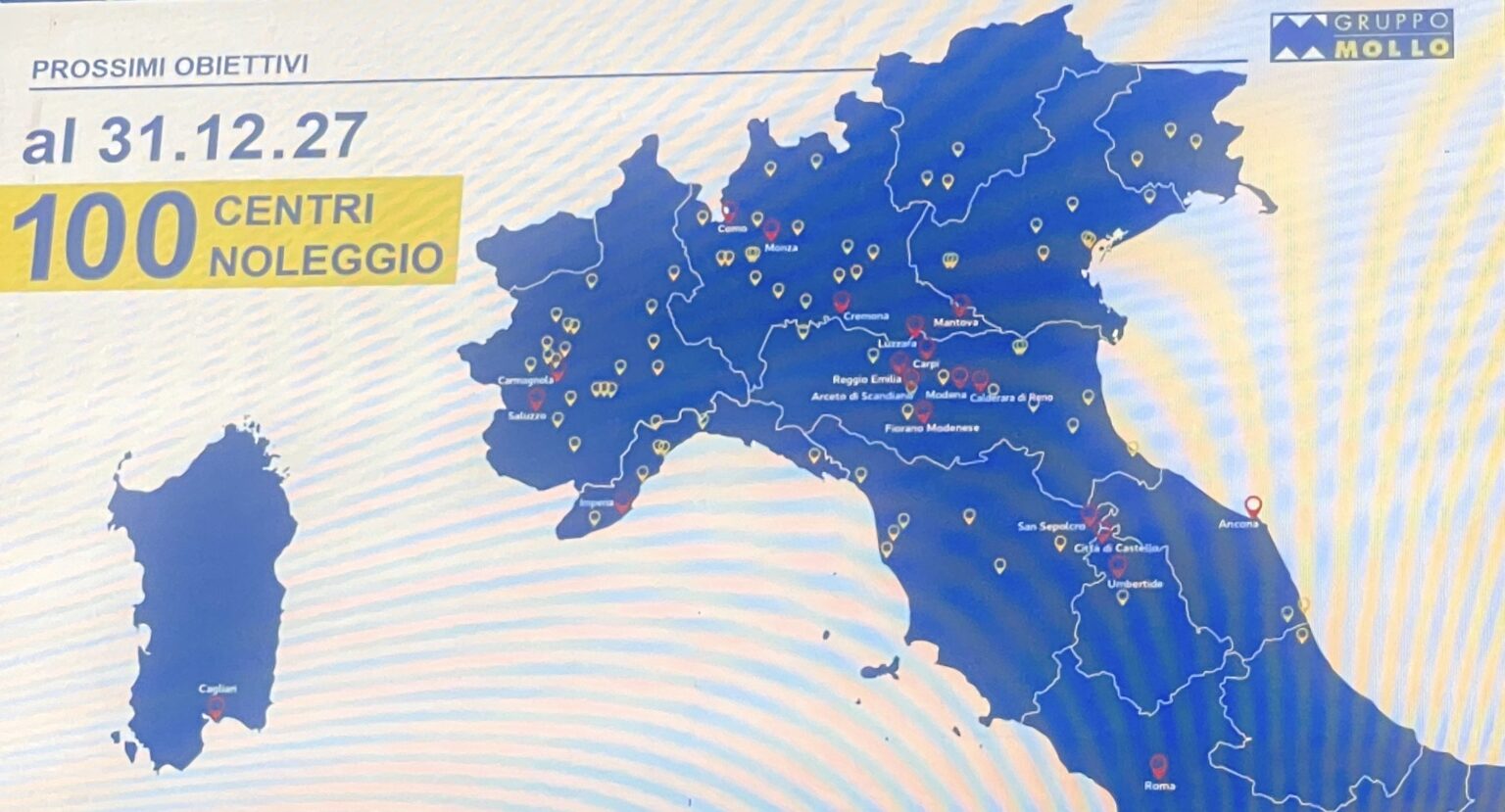 Mollo, il grande noleggio d'Italia vola nel cielo di Alba - Sollevare